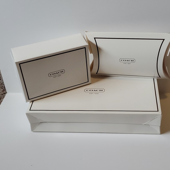 Coach | Other | 3pc Coach Mens Or Womens Gift Boxes | Poshmark